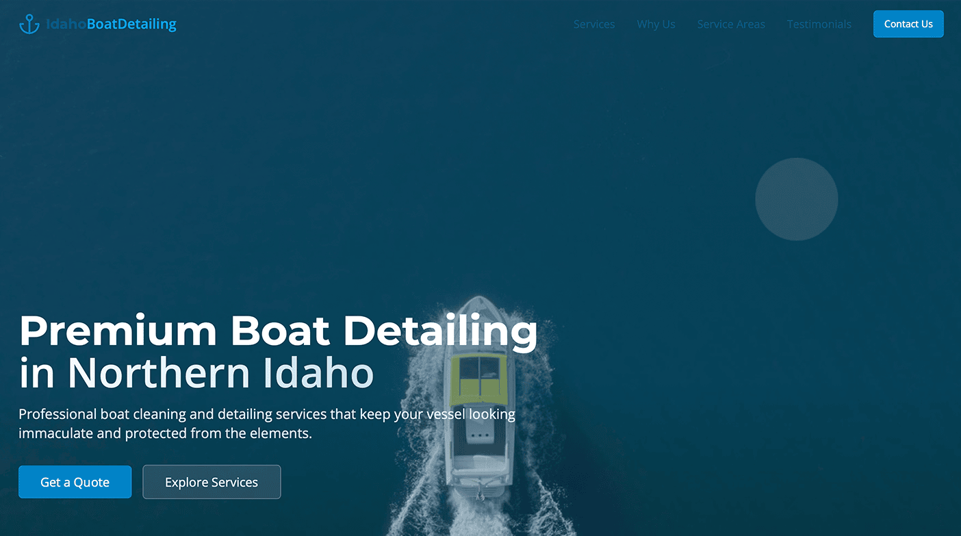 Idaho Boat Detailing | Premium Boat Care Services